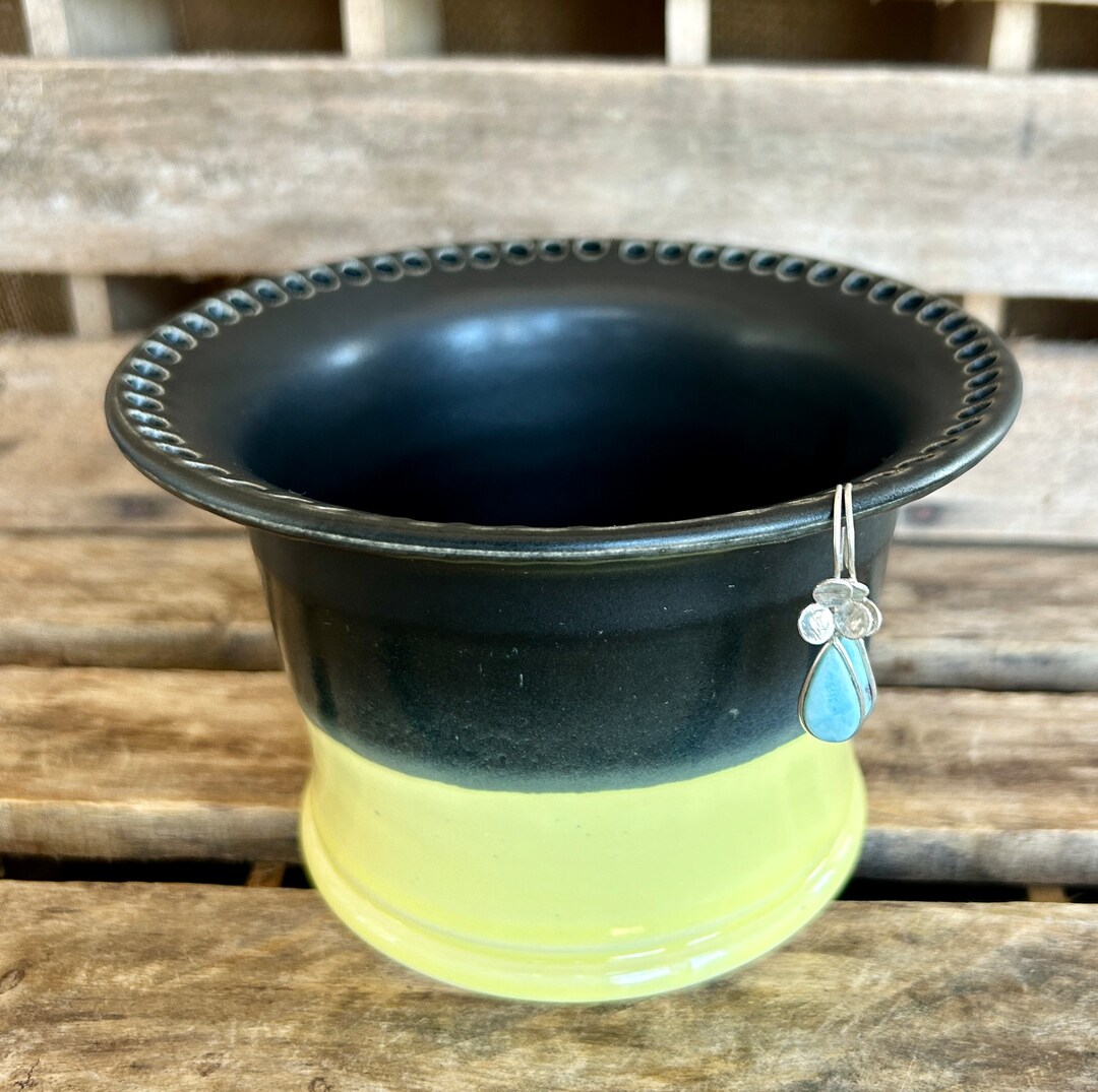 Pottery Earring Bowl - Ceramic Jewelry Holder - Earring Holder - Etsy