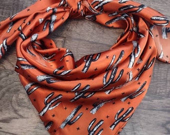 Burnt Orange Scarf | Etsy