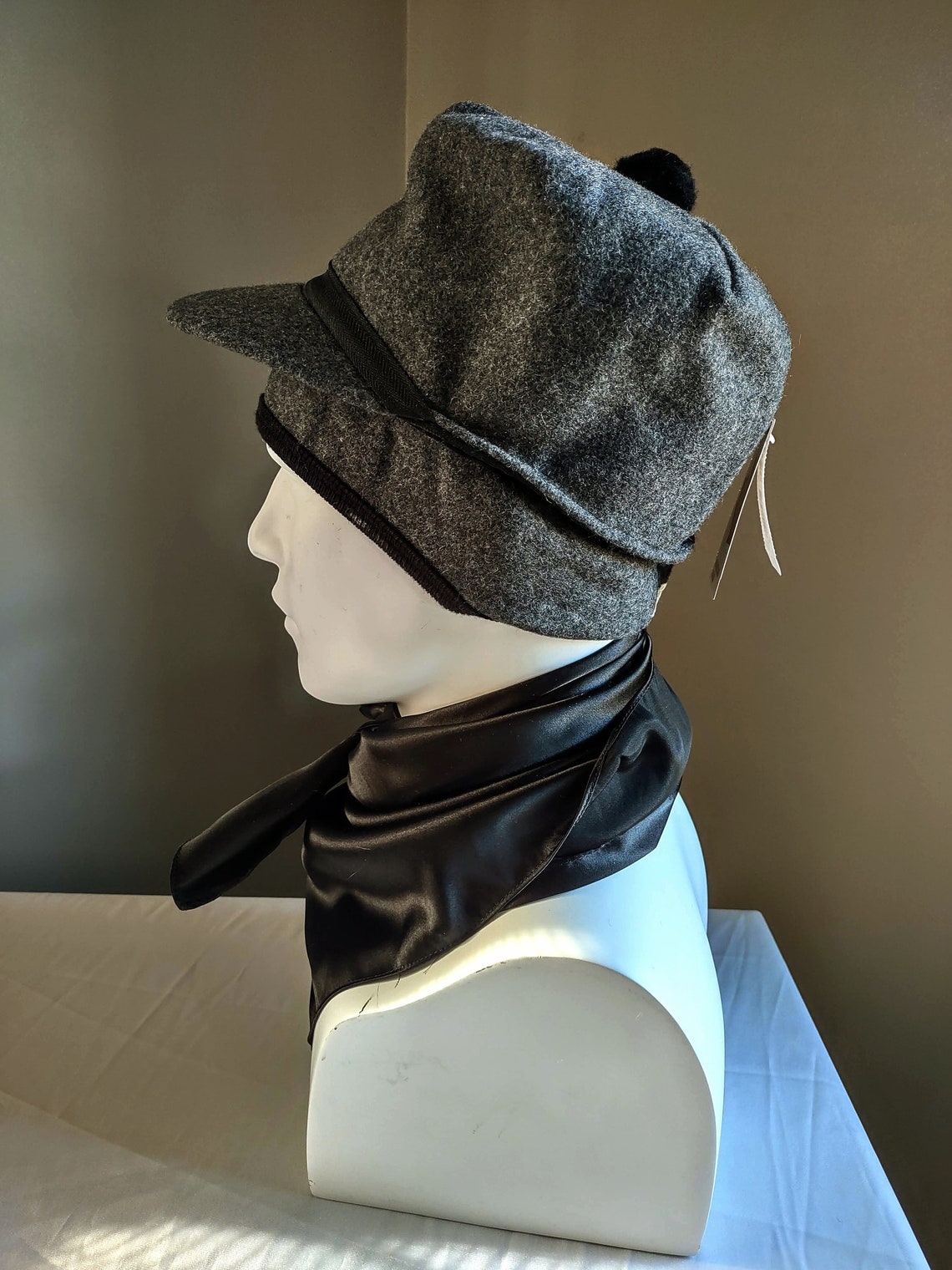 STOCKMAN Wool Scotch Melton Cattleman's Cowboy Winter Cap - Etsy