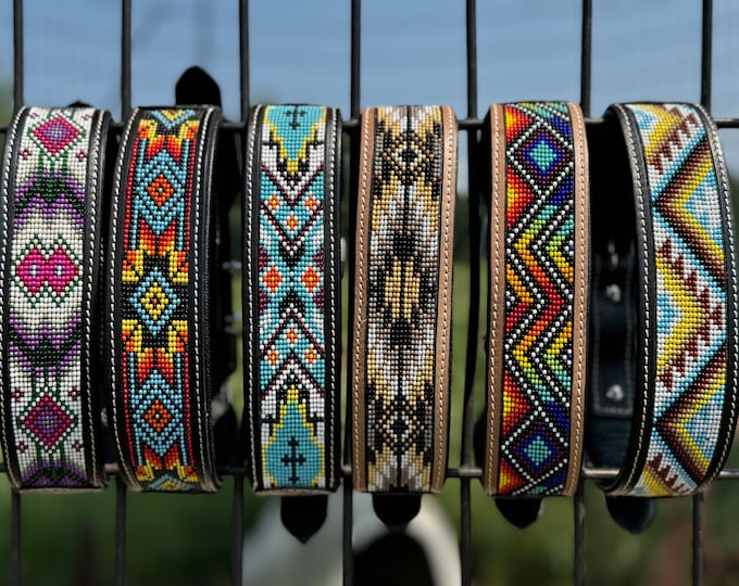 Beaded Dog Collars - Etsy