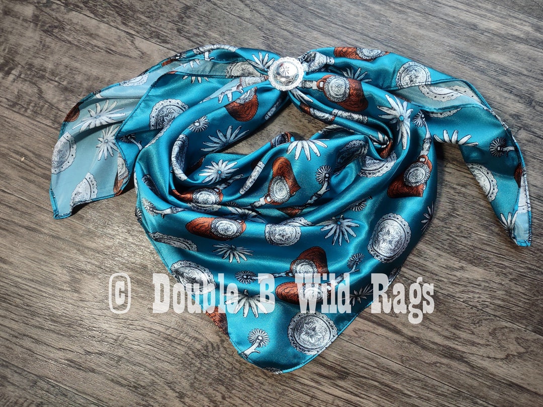 WILD RAG MISC 434 Turquoise and Sorel Brown Spurs, Rowels, and Concho ...