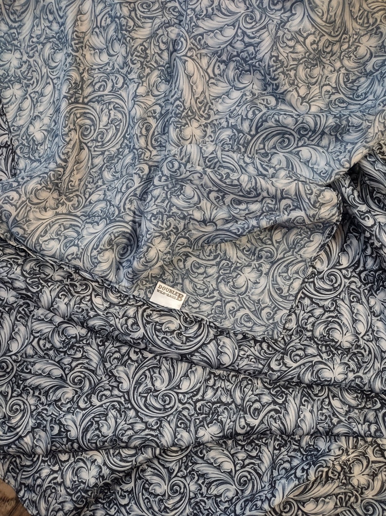 Wild Rag Engraved Sterling Silver Print Cowboy Western Neck - Etsy