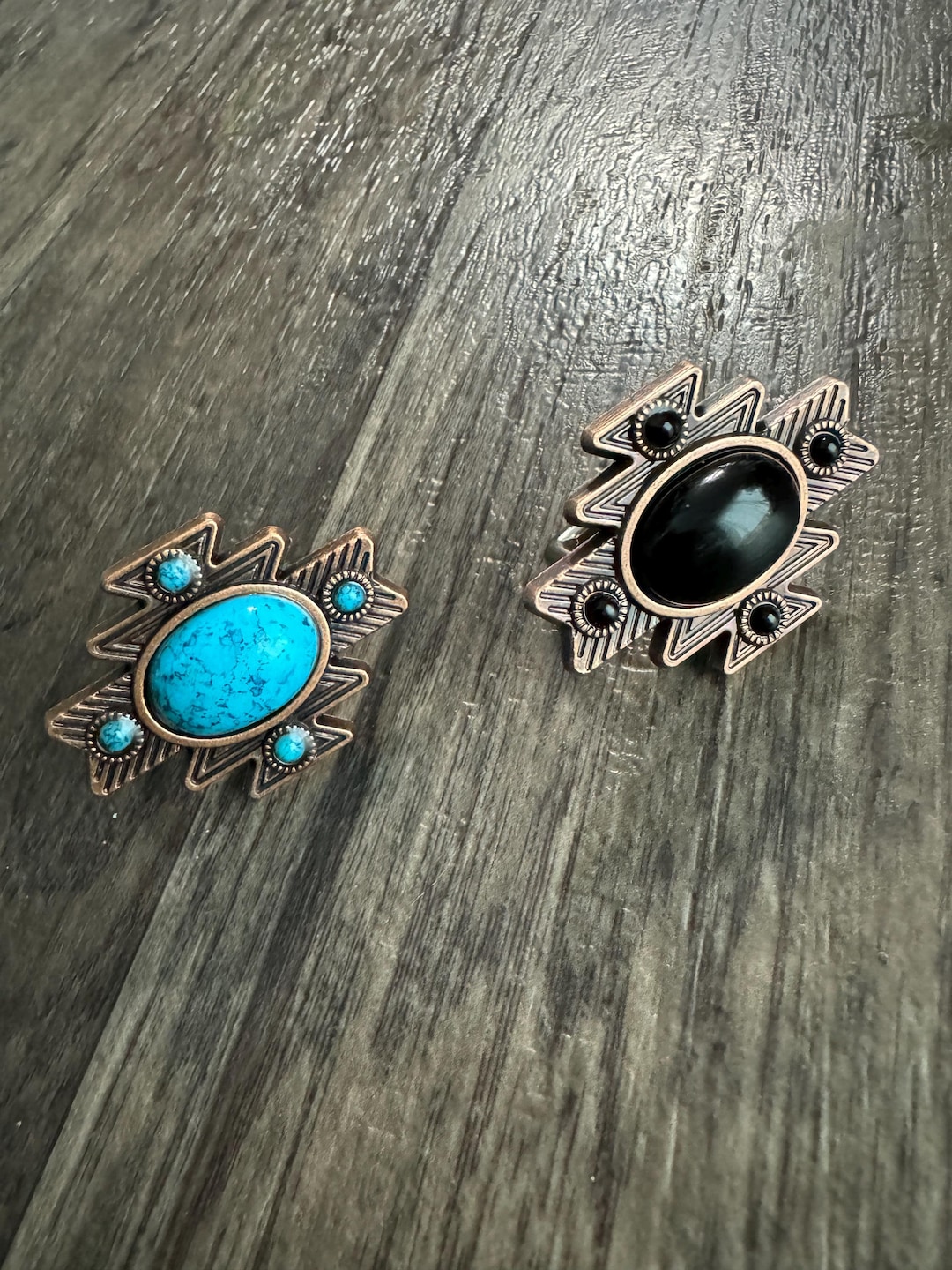 Aztec Shaped Wild Rag Scarf Slide by Double B Wild Rags - Etsy