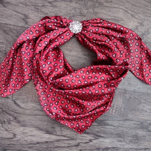 Wild Rag Purple and Pink Paisley New Cowboy Western Neck Scarf - Etsy