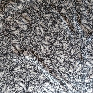 Wild Rag Engraved Sterling Silver Print Cowboy Western Neck | Etsy