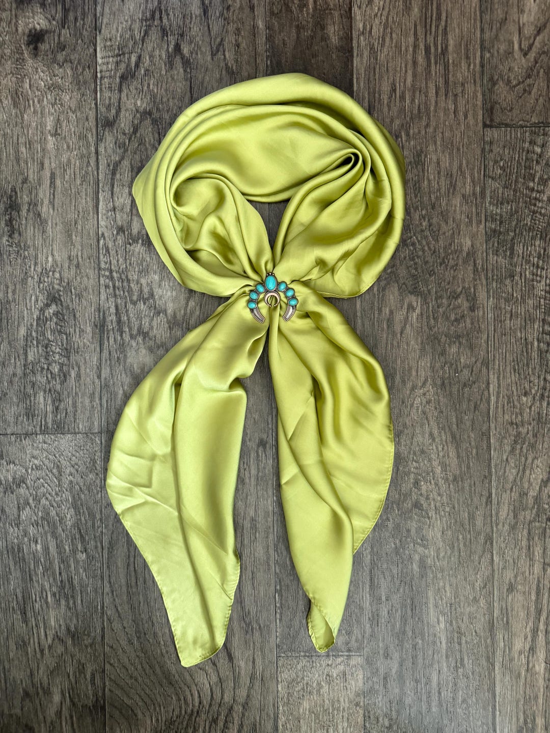 Wild Rag Island Lime Green Cowboy Western Neck Scarf Bandanna by Double ...