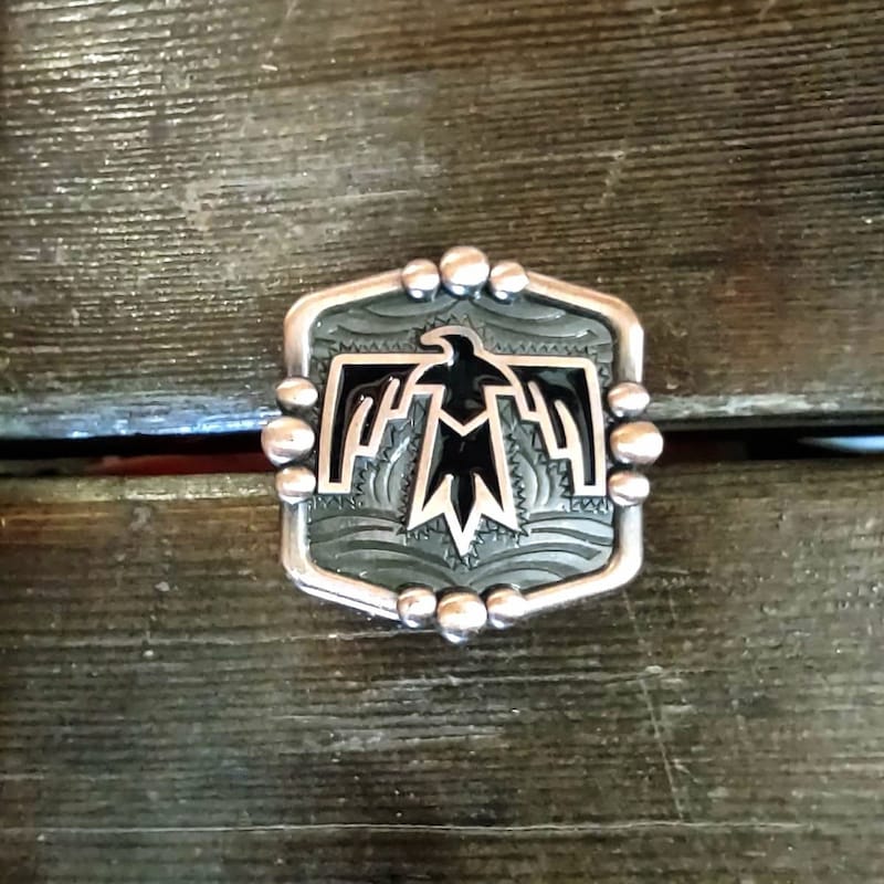 Thunderbird Concho - Etsy