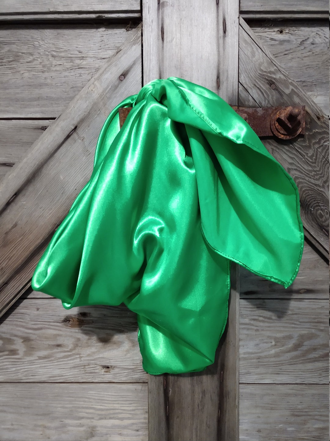 WILD RAG SOLID 207 Kelly Emerald Green New Cowboy Wild Rag Western Neck ...