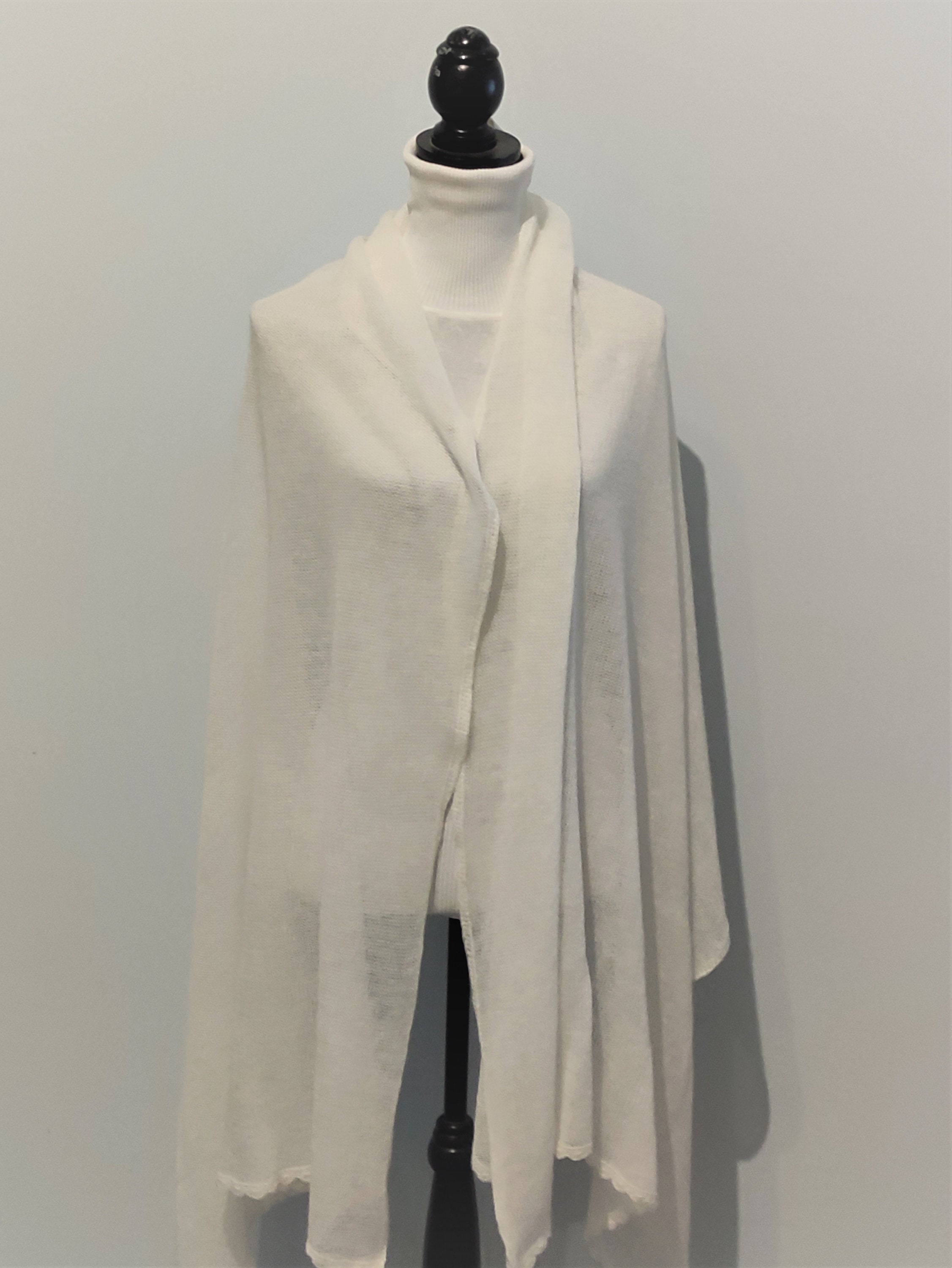 White Alpaca Wool Shawl,mohair Shawl,bridal Shawl,handmade Shawl ...