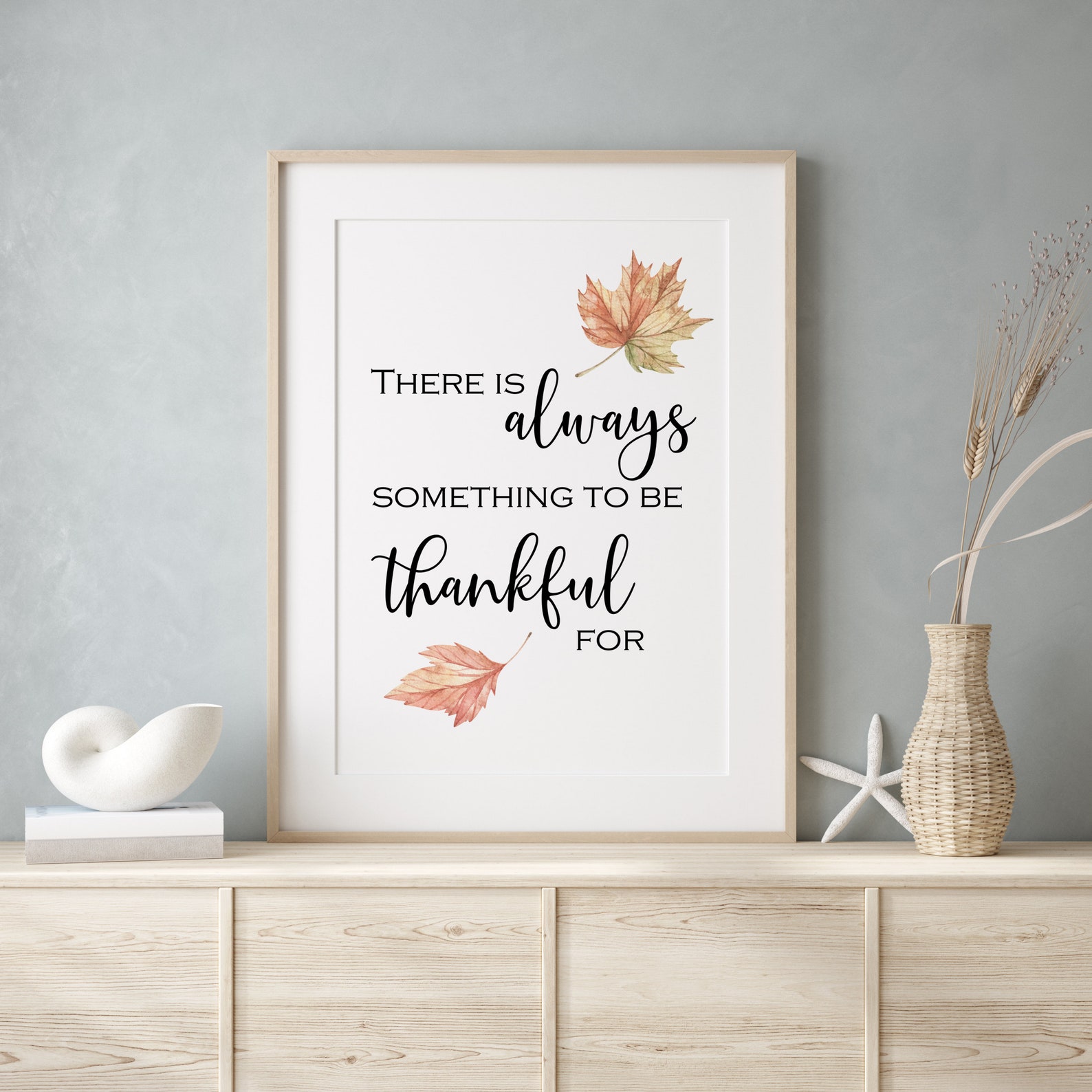 There is Always Something to Be Thankful for Digital Art Print With ...