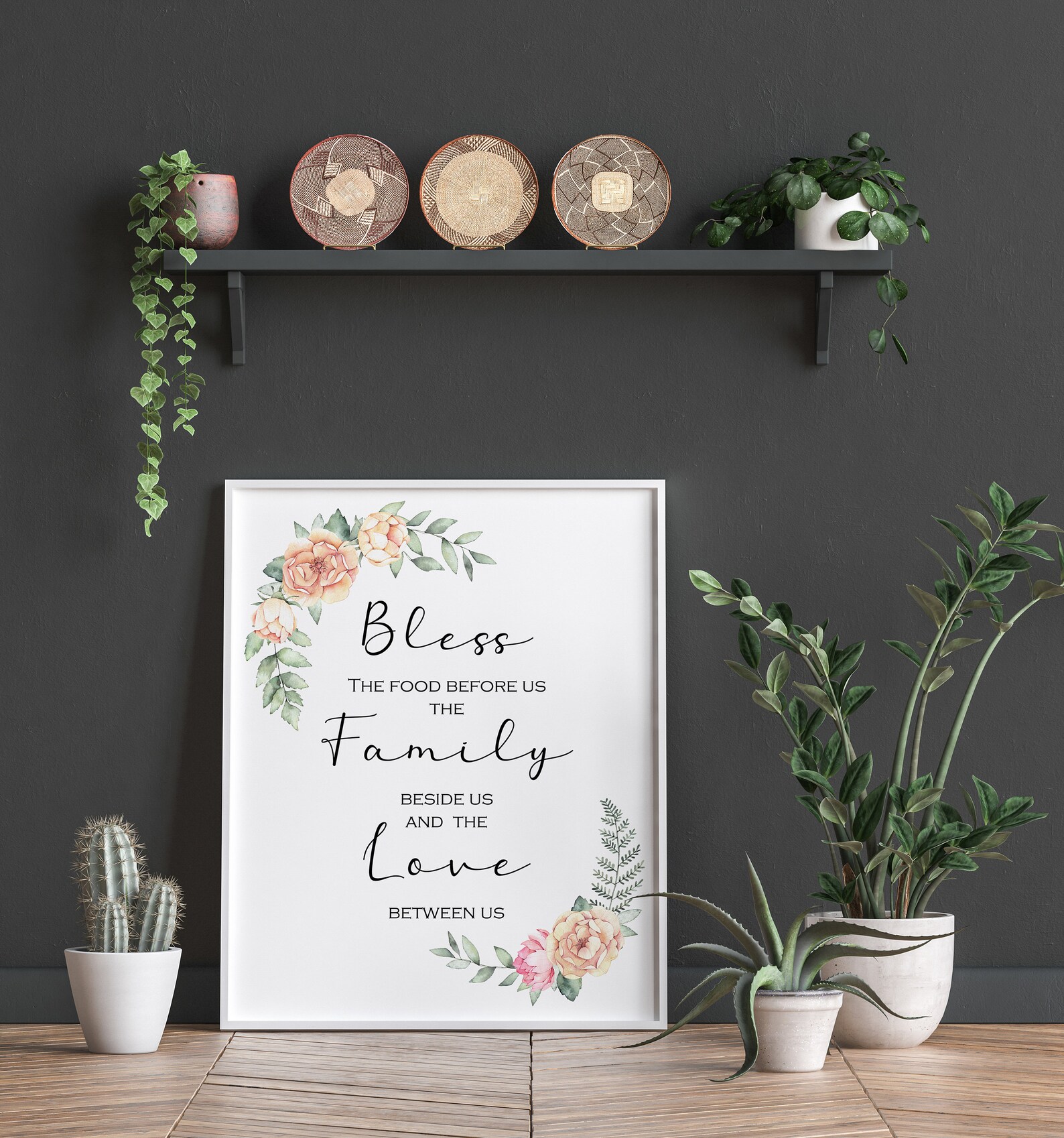 Kitchen Prayer Printable Instant Download Digital Print Etsy