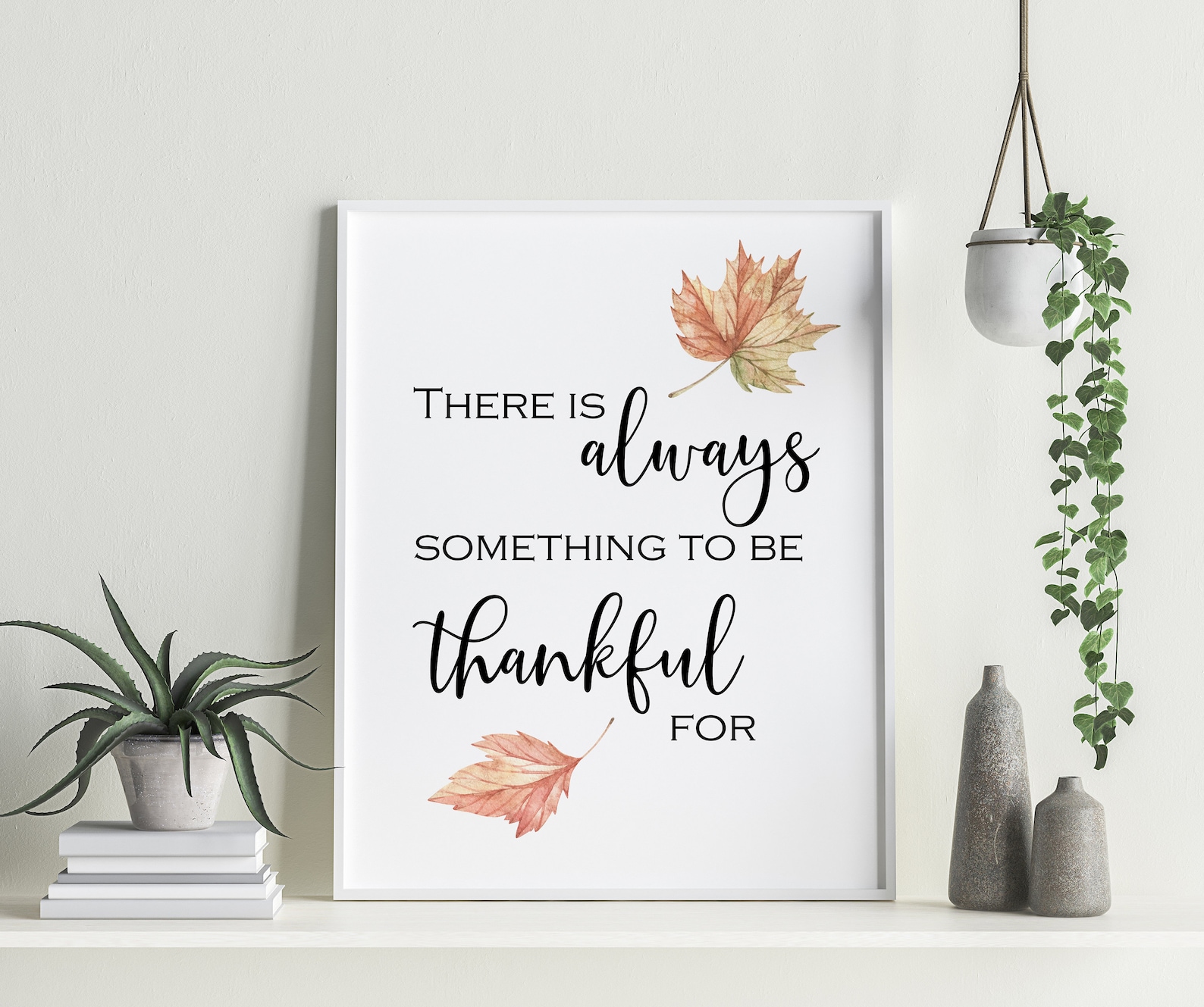There is Always Something to Be Thankful for Digital Art Print With ...