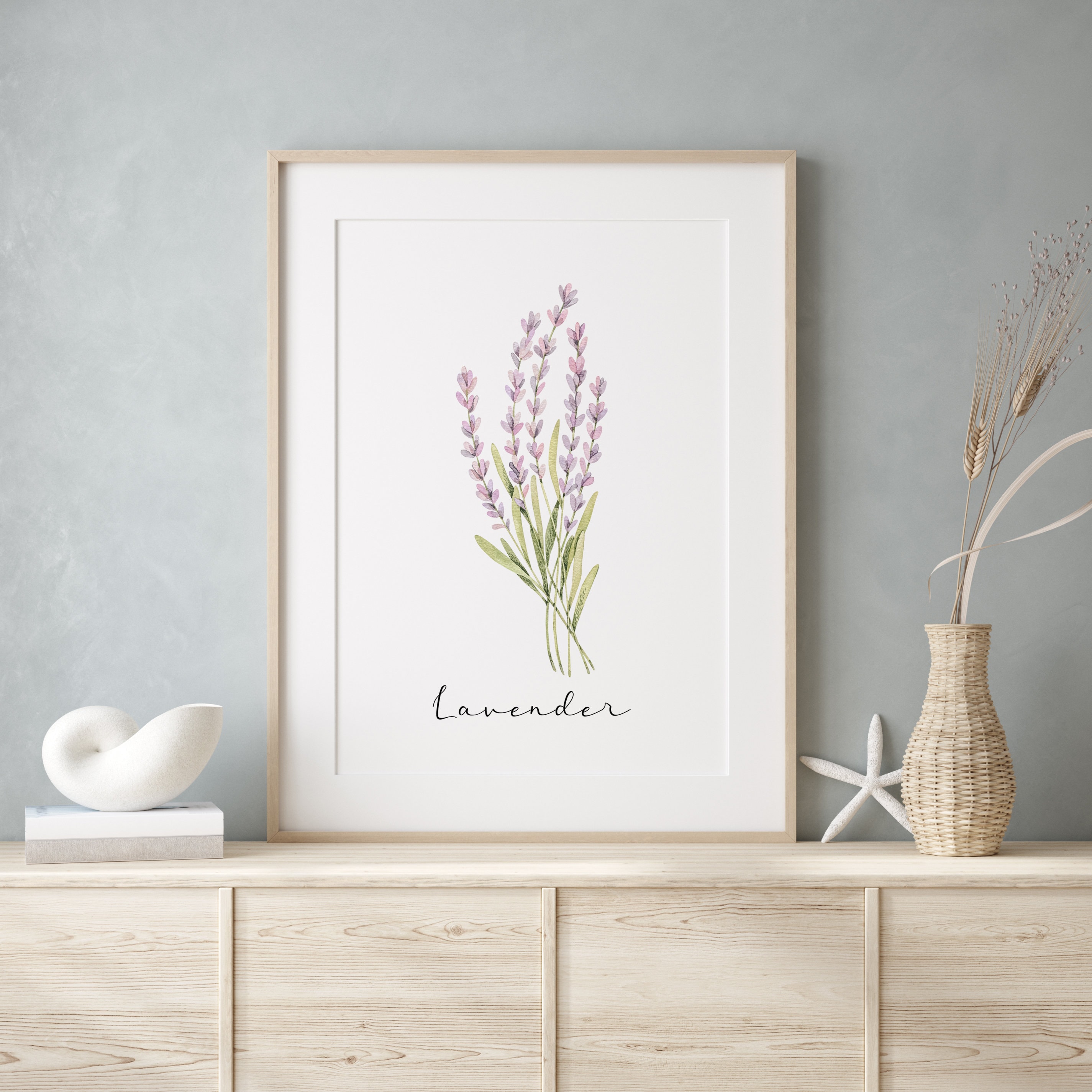 Watercolor Lavender Digital Printable INSTANT DOWNLOAD - Etsy