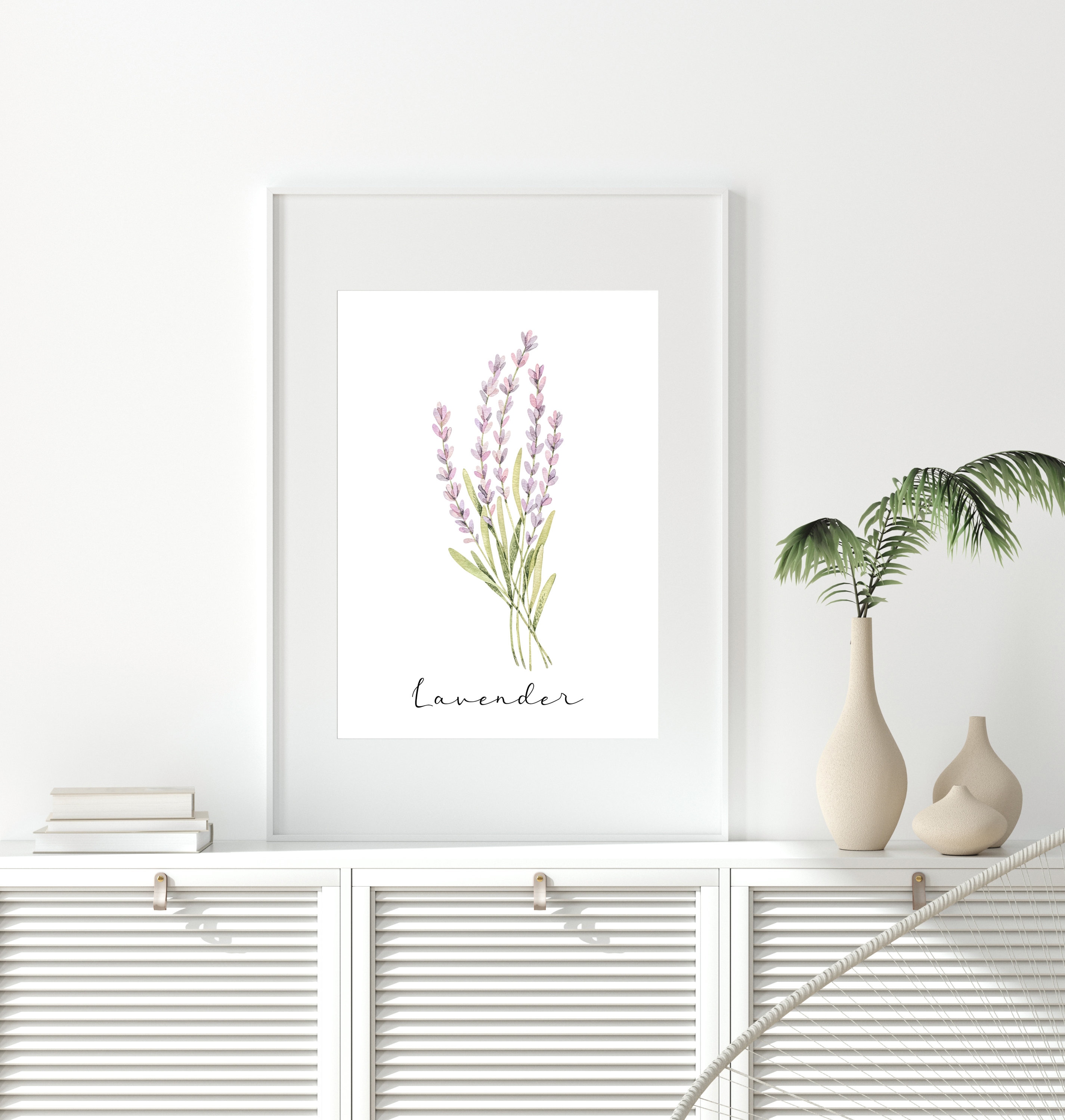 Watercolor Lavender Digital Printable INSTANT DOWNLOAD - Etsy