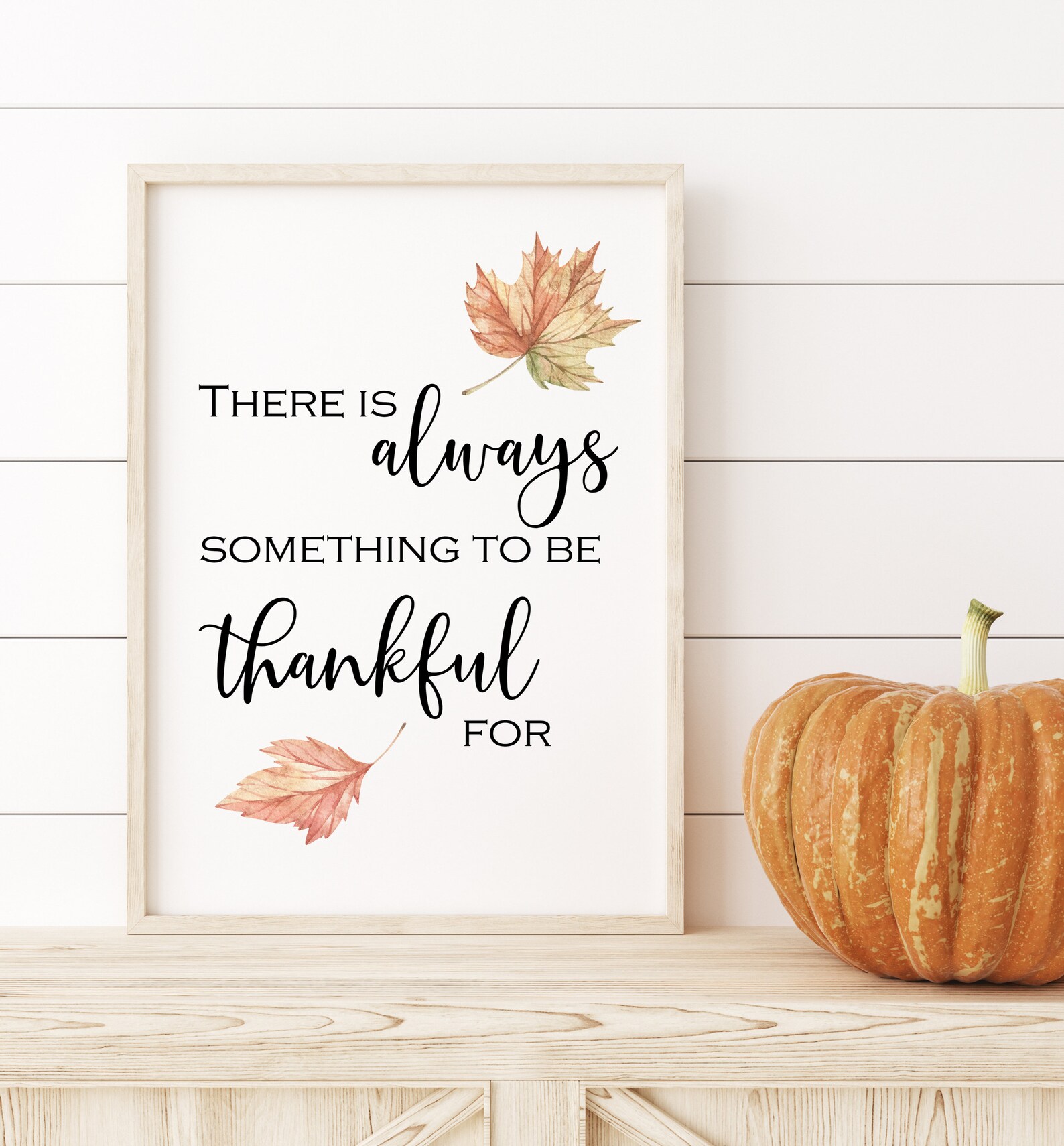 There is Always Something to Be Thankful for Digital Art Print With ...