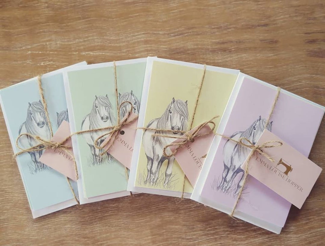 Shetland Pony Gift Cards - Etsy