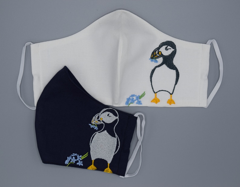 Embroidered Face Masks - Etsy