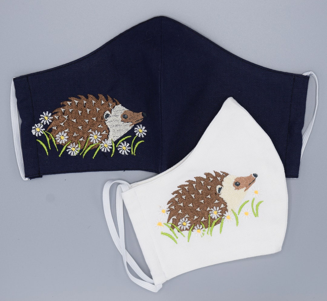 Embroidered Face Masks - Etsy