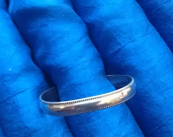 Baby, Toddler or Child's Sterling Silver Personalized Handstamped Cuff ...