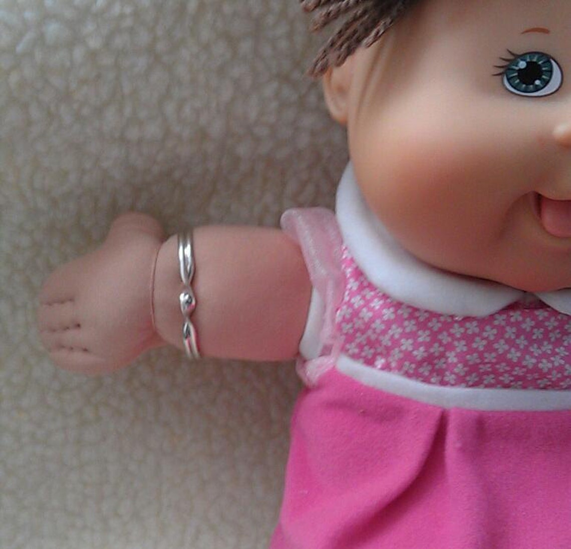 Baby Bracelet Sterling Silver | Etsy