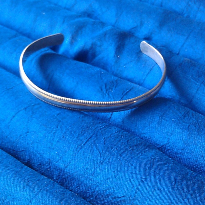 Slender Silver Bracelet - Etsy