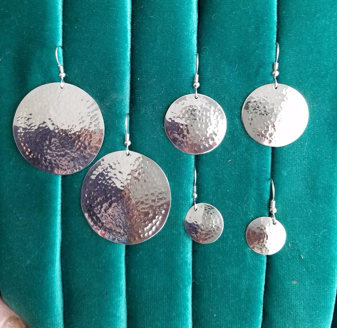 Sterling Silver Earrings - Etsy