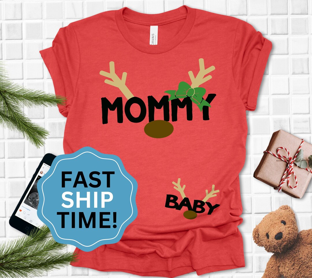 Pregnancy Shirt Christmas Pregnancy Reveal T Shirt Pregnancy Etsy
