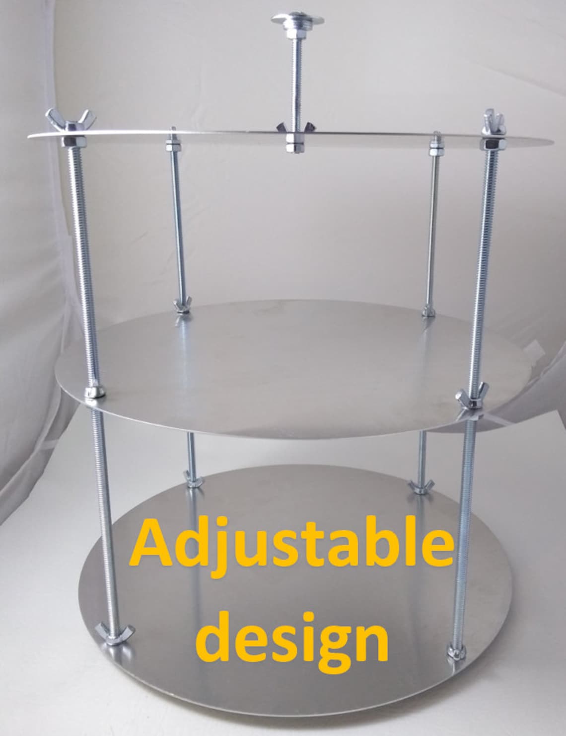 5 Gallon Metal Pressure Pot Shelves- 6 Shelf- Stand for Resin Silicone ...