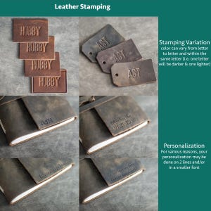 Leather Hunting Log Book With Buckle Closure | Custom Hunting Journal ...