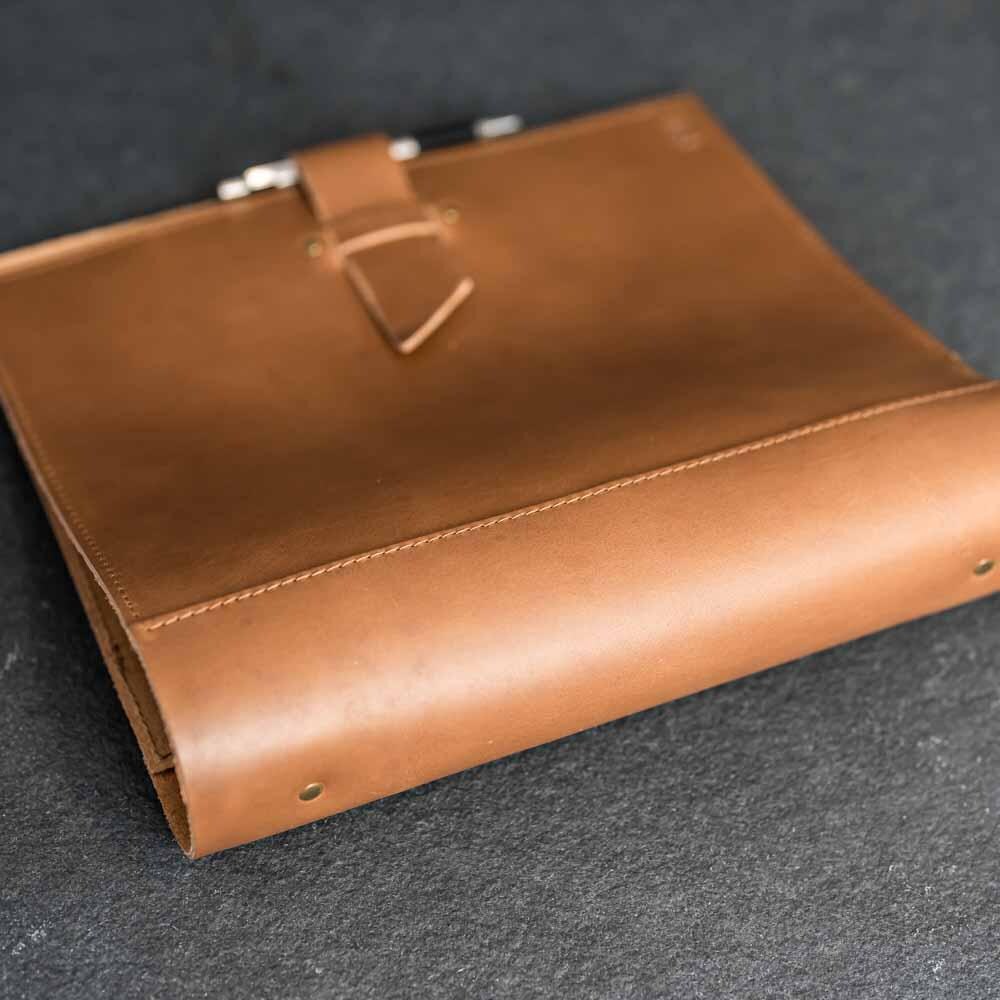 Personalized Leather 3-ring Binder | Corporate Gift | Mother's Day Gift ...
