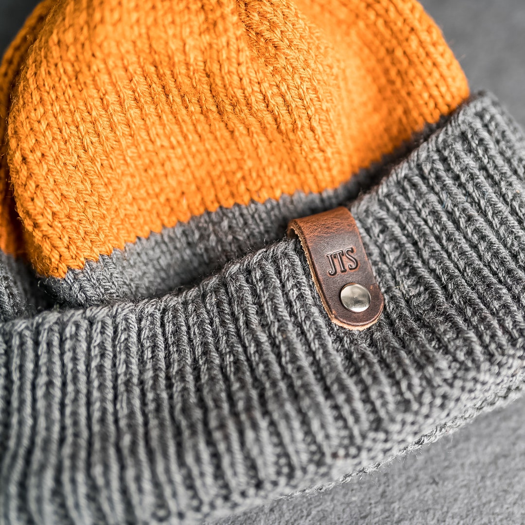 Personalized Leather Clothing Tabs W/ Chicago Screw - Etsy