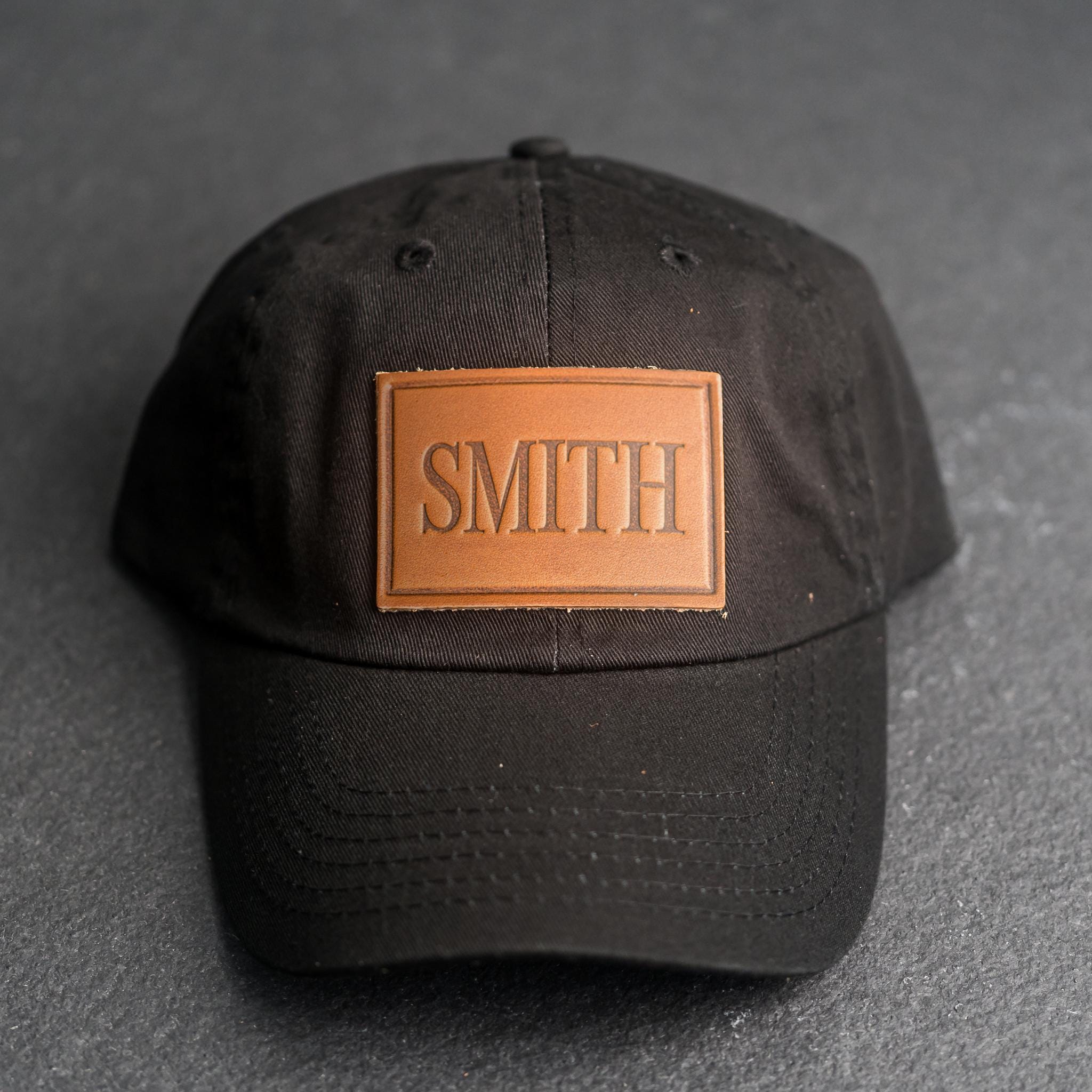 Nevada Unstructured Hat | Leather Patch Unstructured Style Hats for Men ...