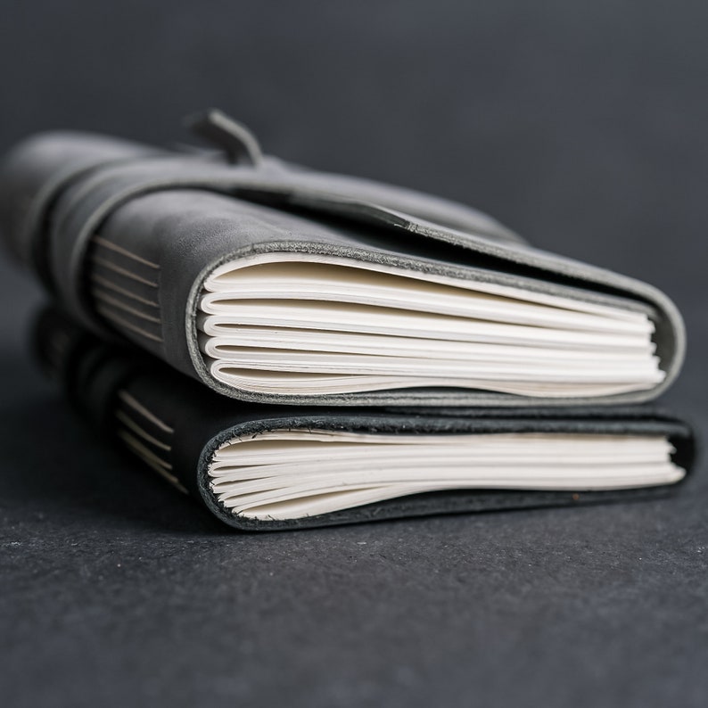 ADD-ON 40 Extra Pages for Leather Personalized Journal Sketchbook ...