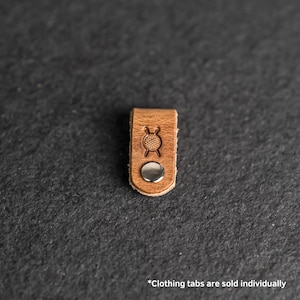 Knitting Needles Stamp Clothing Tabs With Chicago Screw | Leather ...