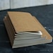 Kraft Notebook Refills for Refillable Leather Journals by Ox & Pine ...