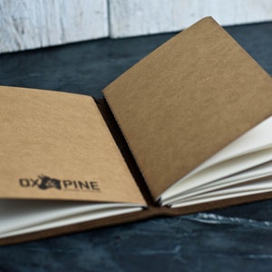 Kraft Notebook Refills for Refillable Leather Journals by Ox & Pine ...