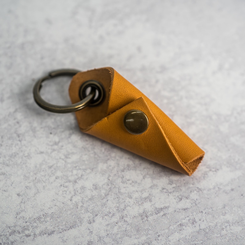 Personalized Leather Keychain Wrap Key Wrap Key Fob - Etsy