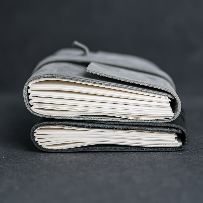 ADD-ON 40 Extra Pages for Leather Personalized Journal Sketchbook ...