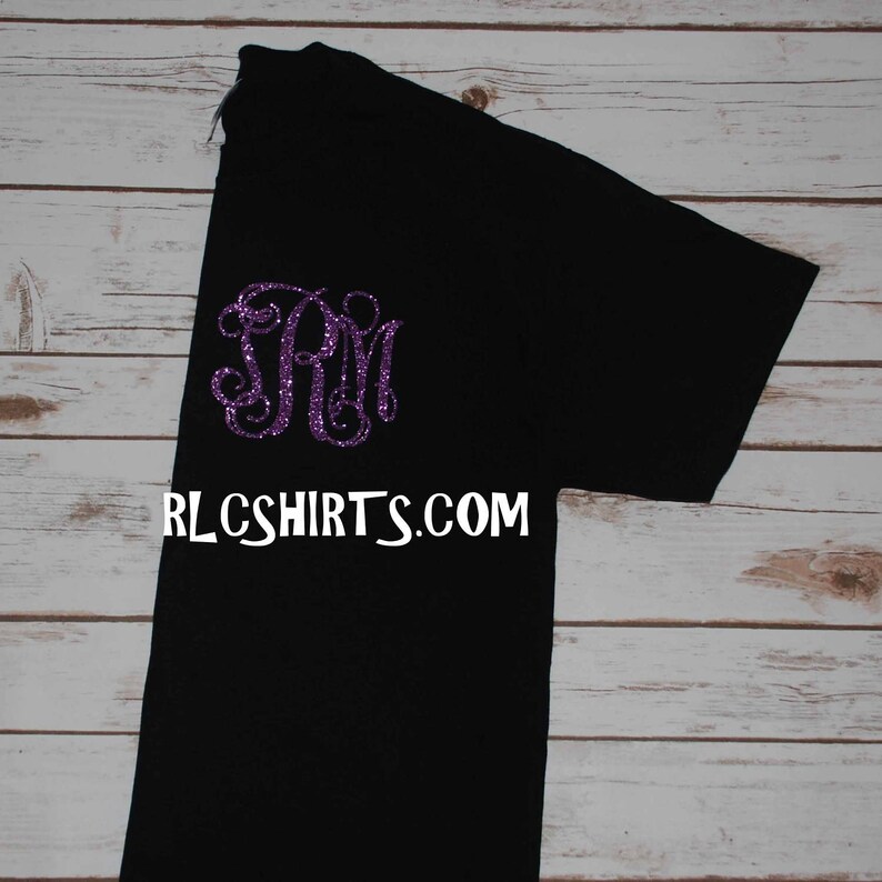 Monogrammed T-shirt. Mystery Monogram Shirt Sale. Monogrammed | Etsy