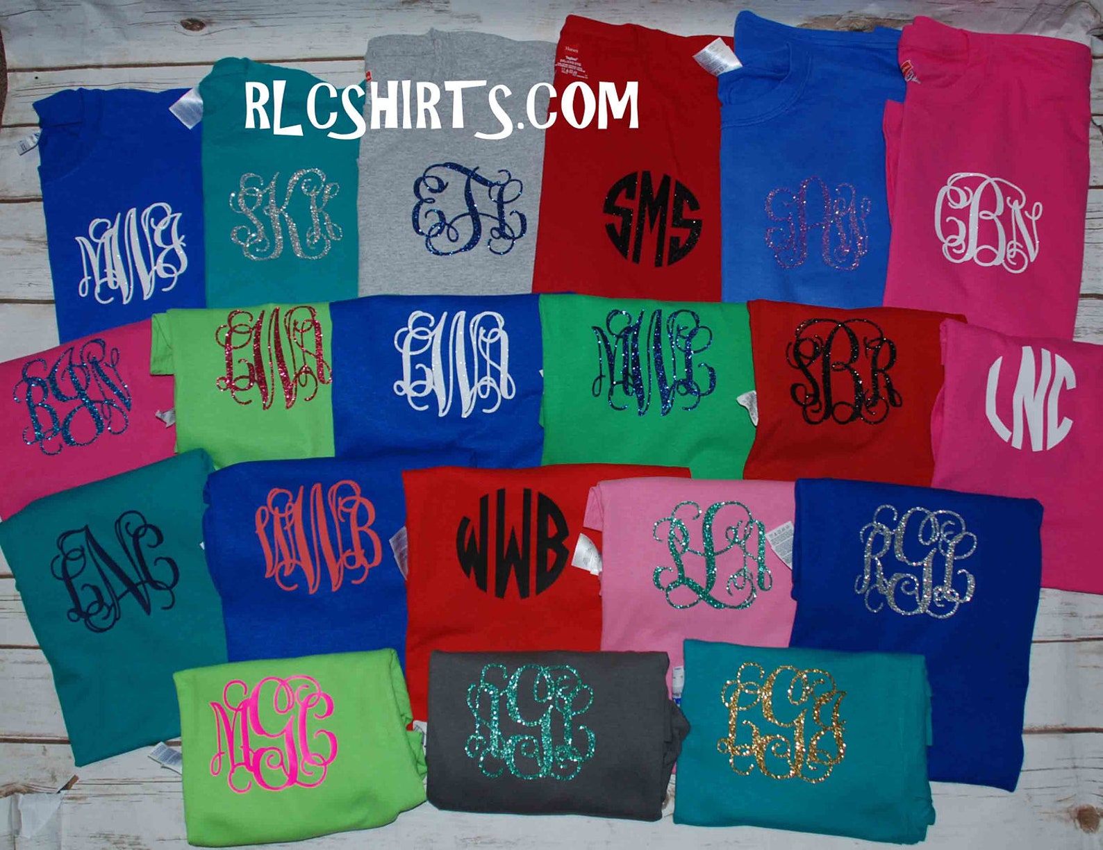 Monogrammed T-shirt. Mystery Monogram Shirt Sale. Monogrammed - Etsy