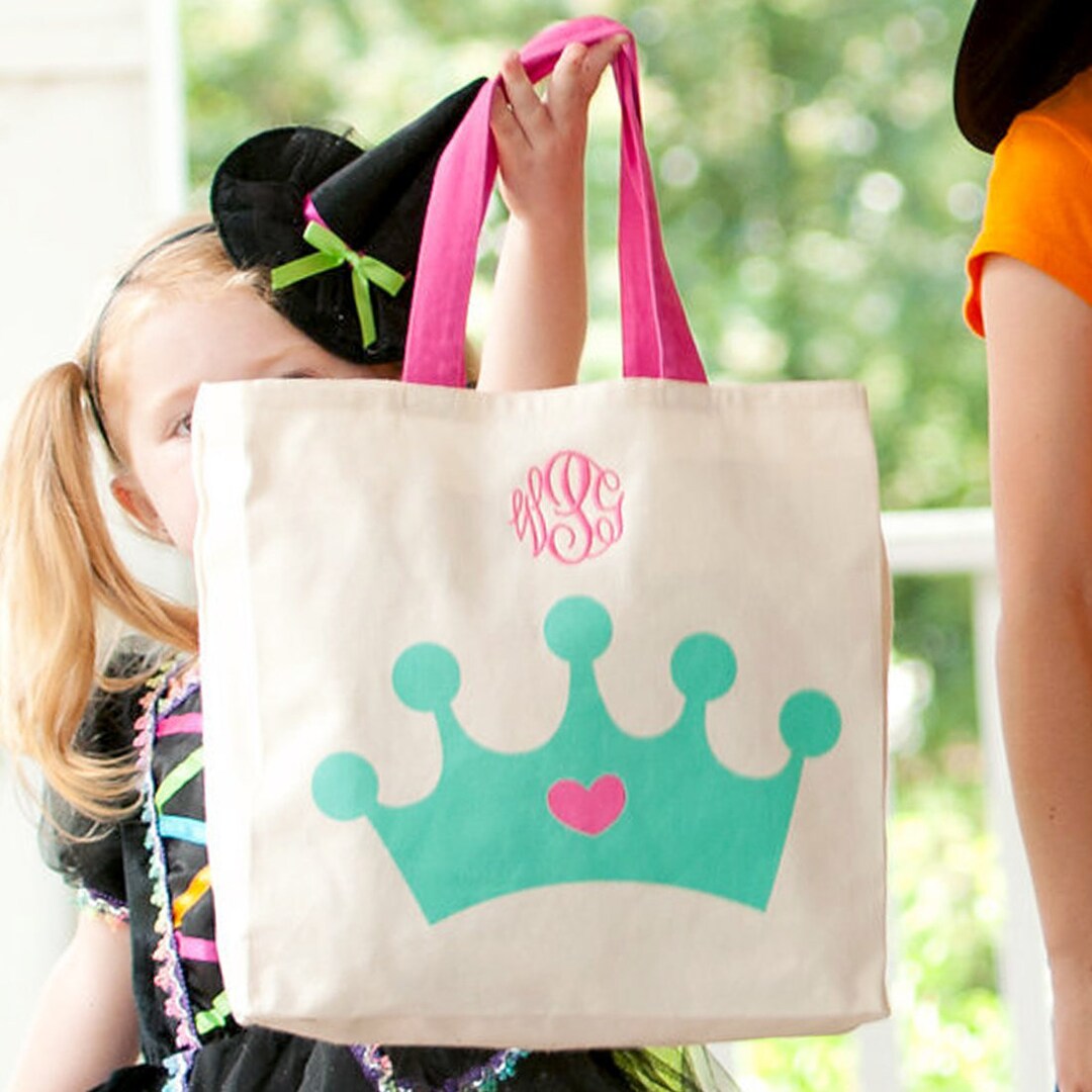 Personalized Easter Tote Personalized Crown Bag Pageant gift ...