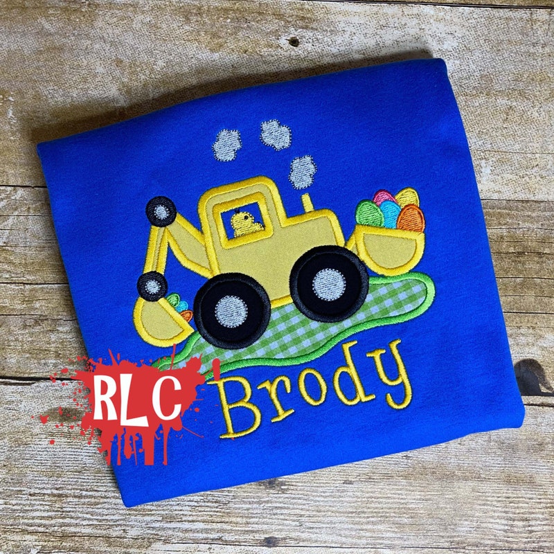 Digger Applique - Etsy
