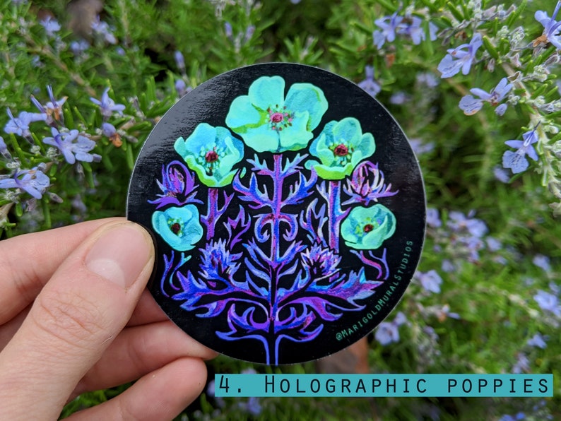 Multi Sticker Discount Your choice Nature themed Vinyl | Etsy