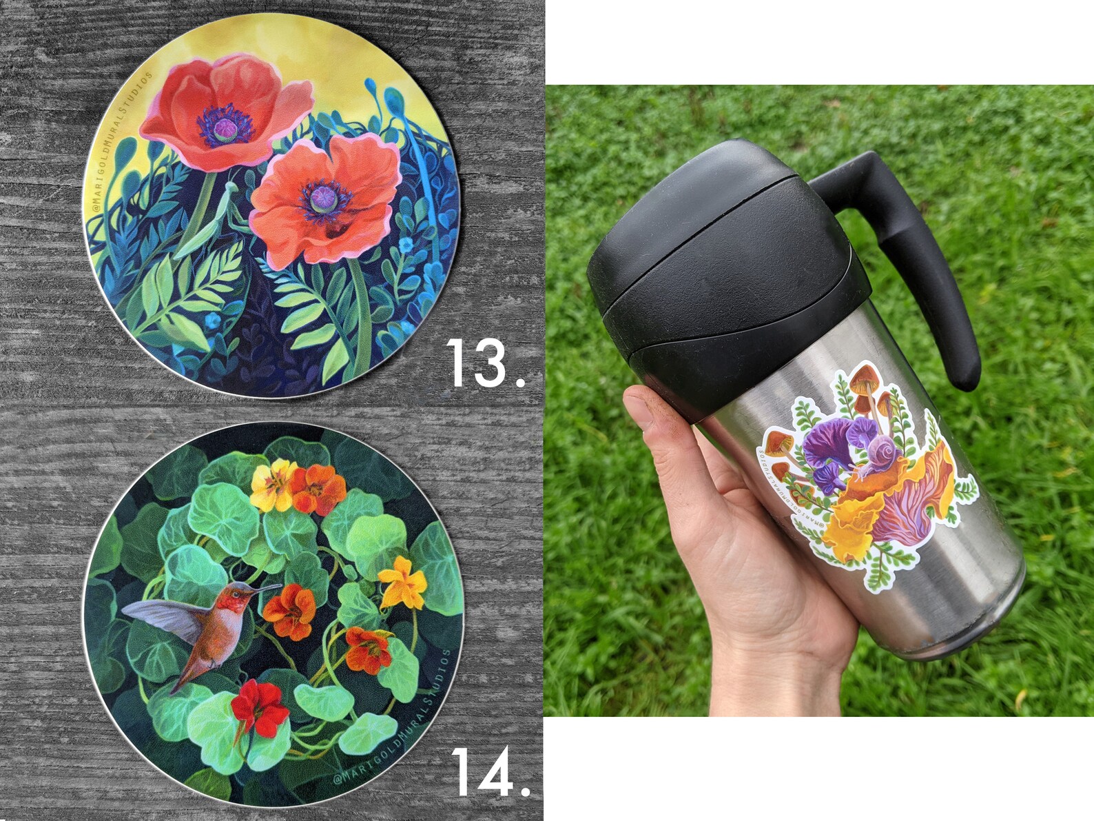 Multi Sticker Discount Your Choice Nature Vinyl Decals Set - Etsy