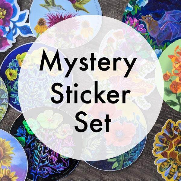 Nature Stickers - Etsy