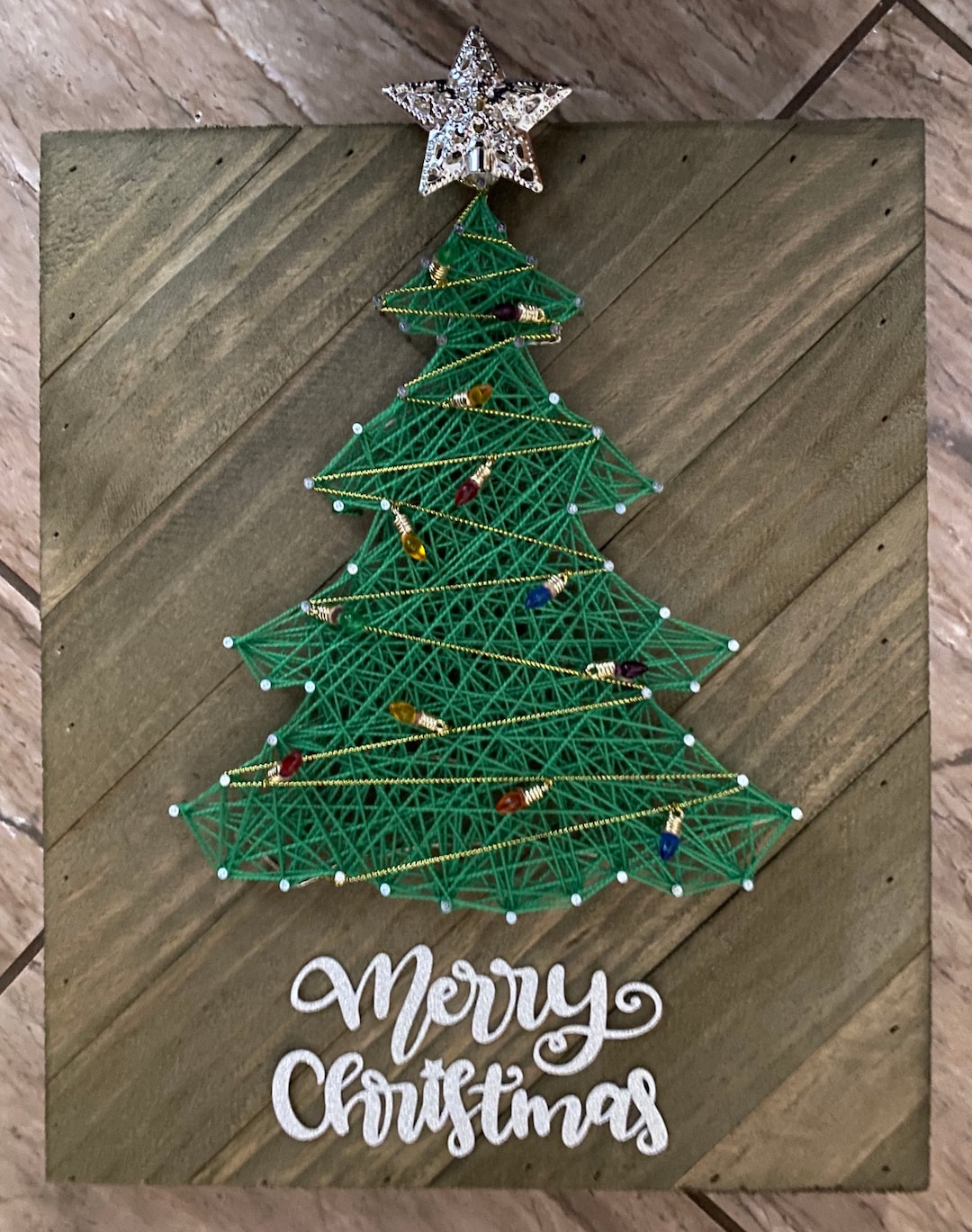 String Art * Christmas Arts and Crafts Kit * Holiday Crafts * DIY ...