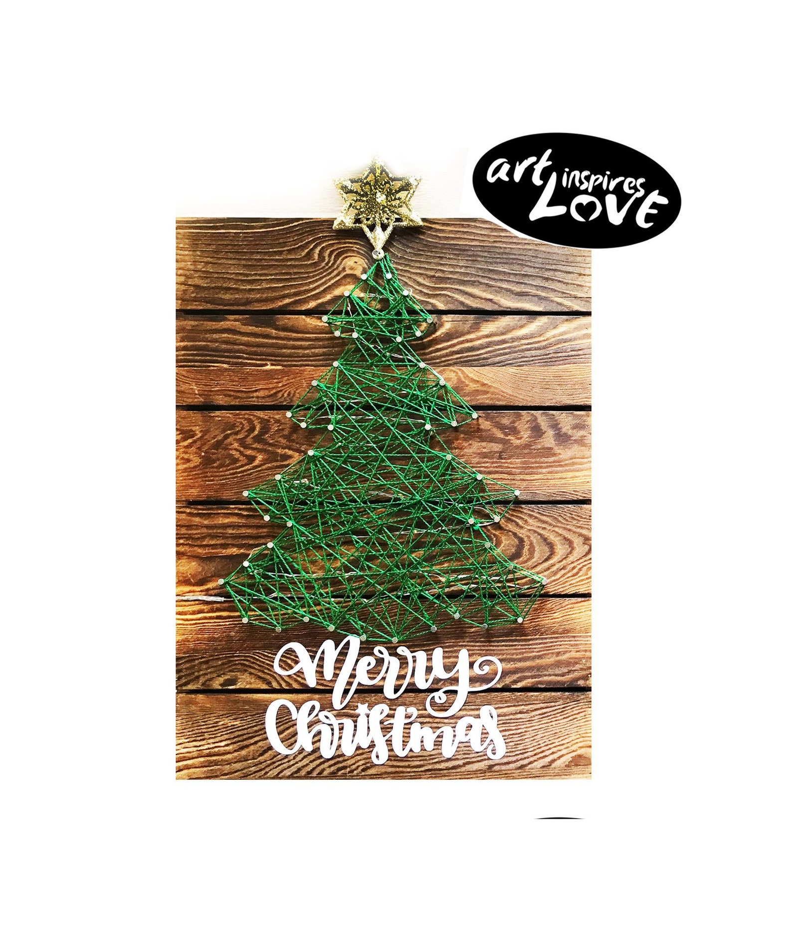 String Art Christmas Arts and Crafts Kit Holiday Crafts | Etsy