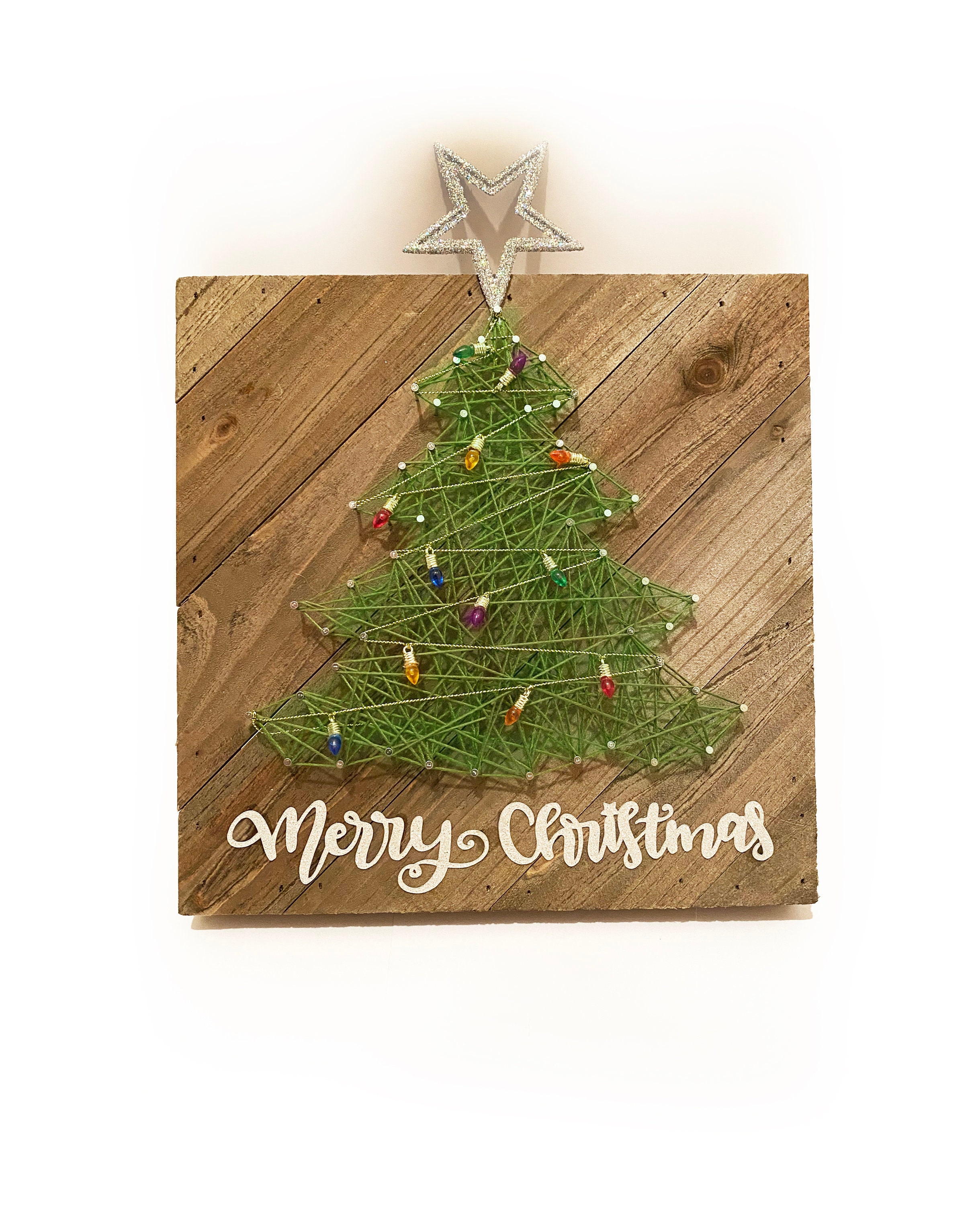 String Art Christmas Arts and Crafts Kit Holiday Crafts DIY String Art ...
