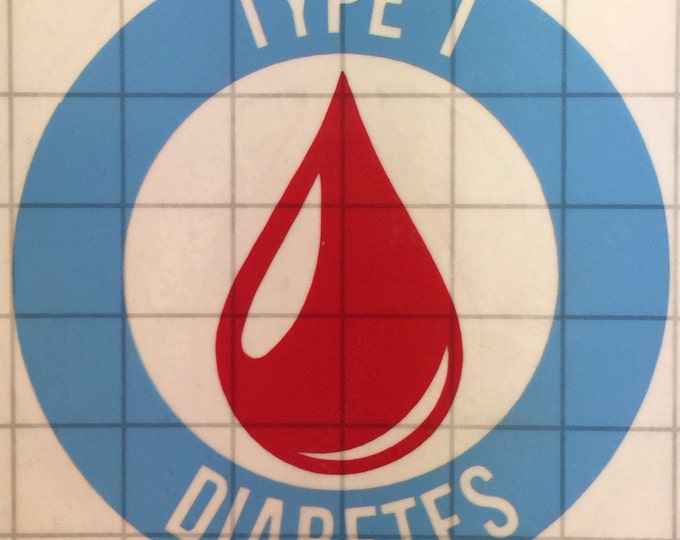 Diabetes Medical Alert Vinyl Decal - Etsy