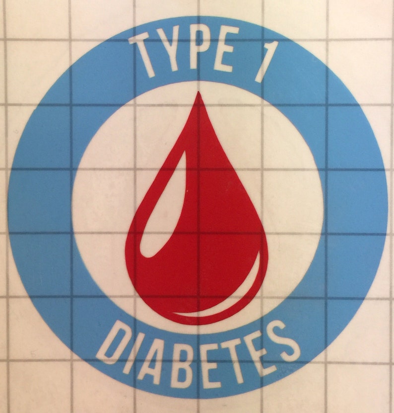 Diabetes Medical Alert Vinyl Decal - Etsy